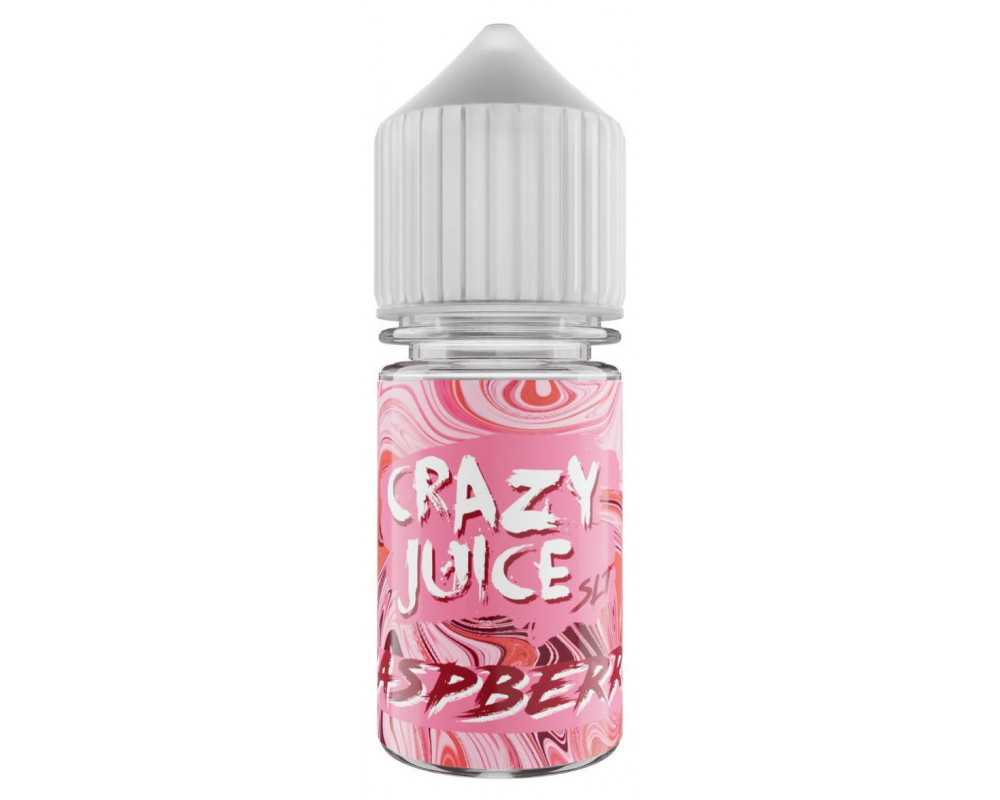 Сольова рідина Crazy Juice Salt Raspberry 30 мг 30 мл (Малина) - Купити ...